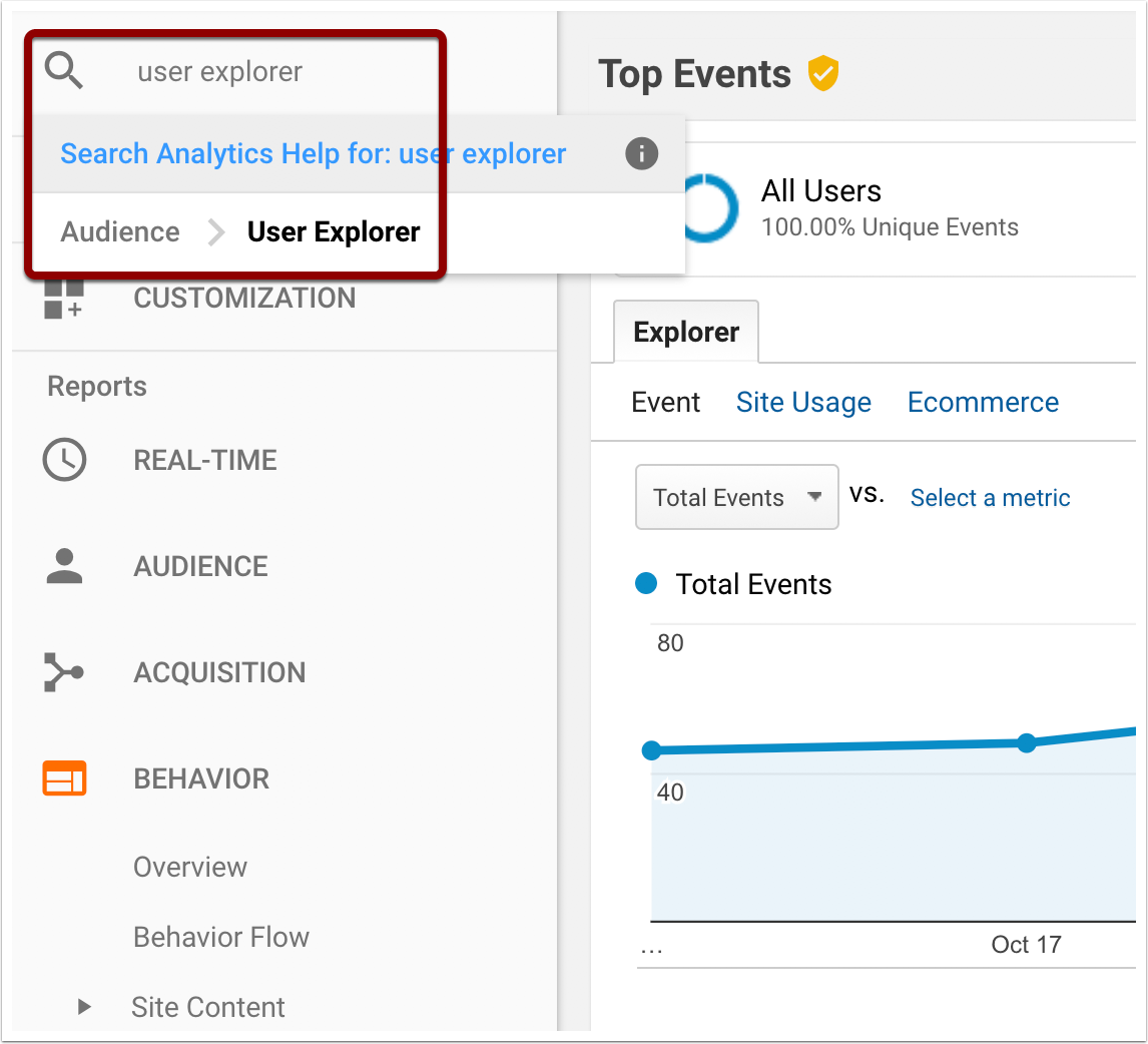 How To Find A User In Google Analytics With A Client ID GA Connector